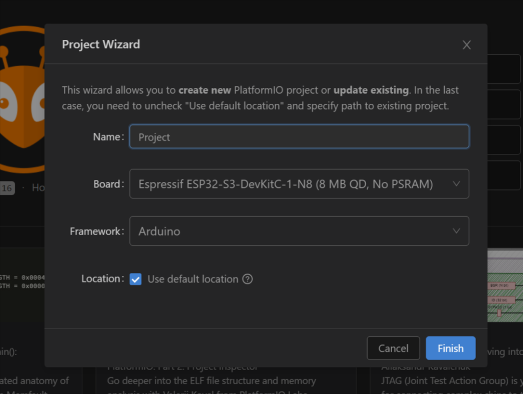 【阶段一】1 PlatformIO环境配置和GPIO